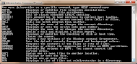 Information Guide: List of all MSDOS Commands