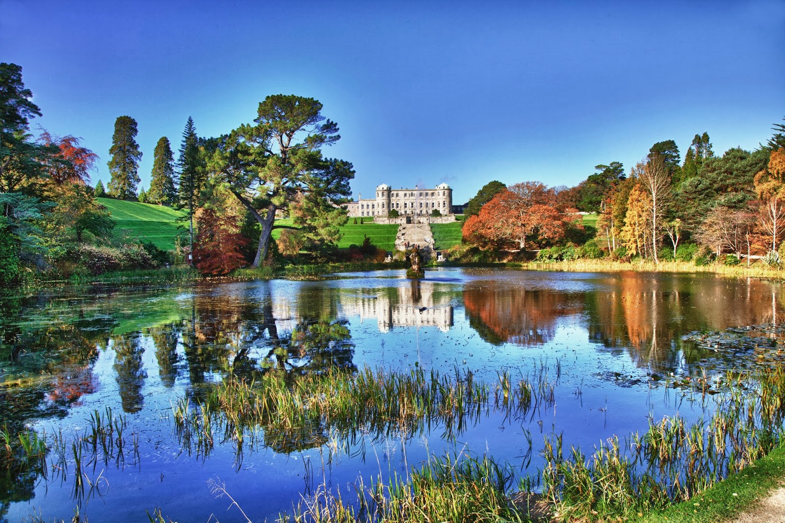 Weddings at Powerscourt House: Autumn Weddings at Powerscourt Estate