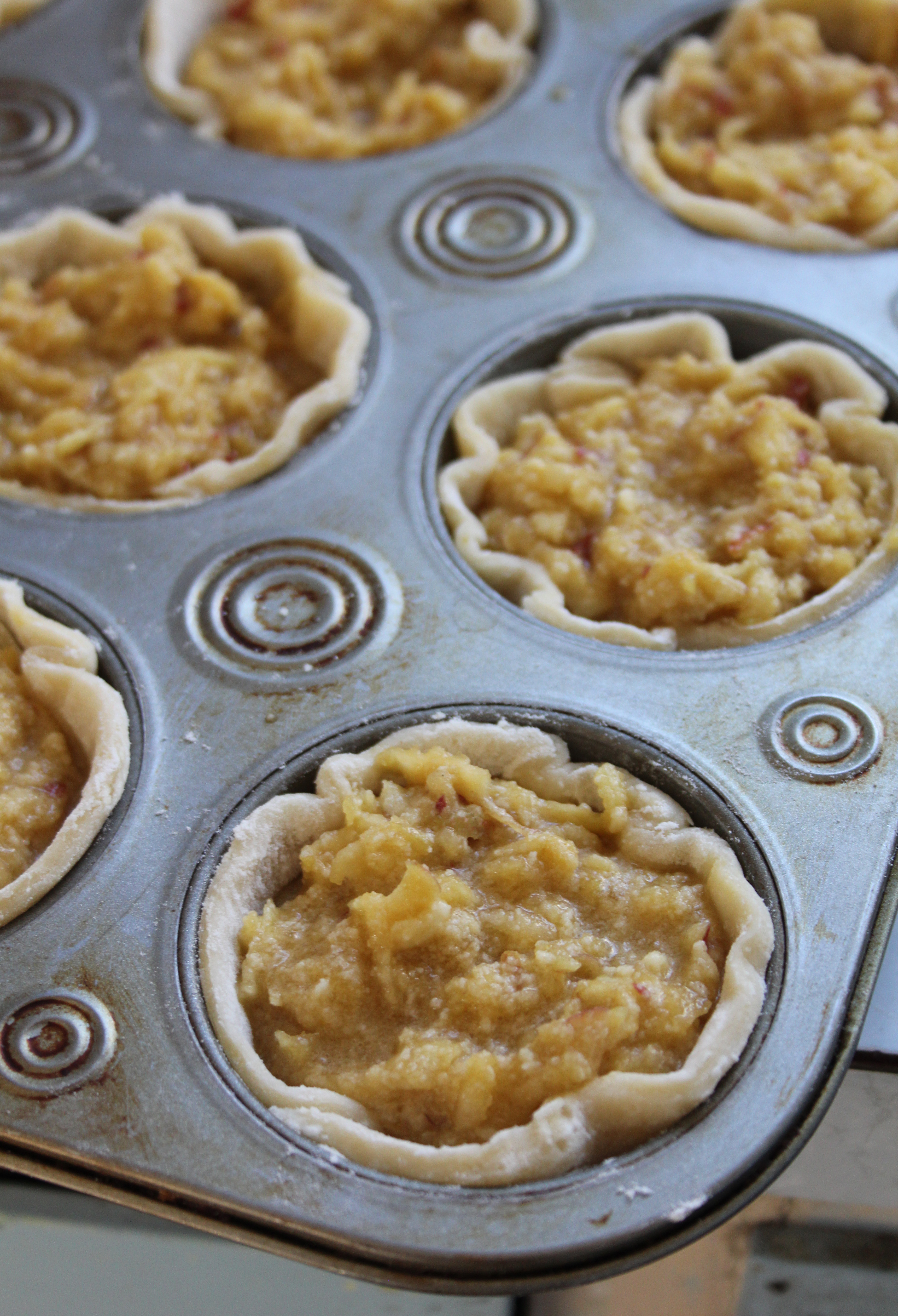 Jo and Sue: Shredded Apple Tarts