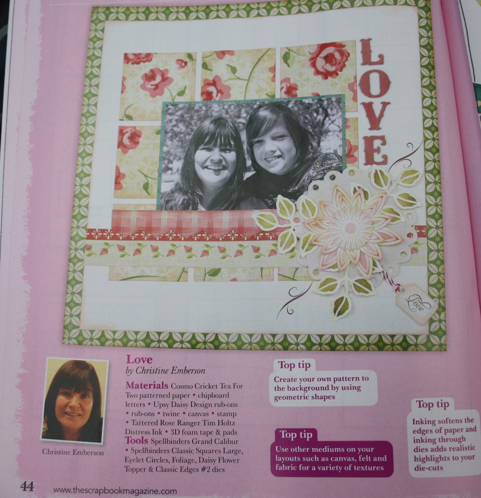 Hope & Chances Creativity: Scrapbook Magazine