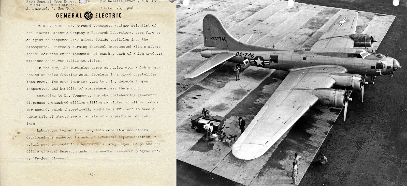 MEGACHIROTTERA: STORIA DELLA GEOINGEGNERIA: Progetto Cirrus, primo ...