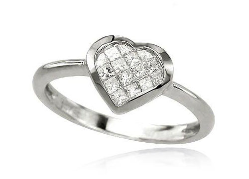 White Gold Jewelry Blog: White Gold Rings the Symbol of Love