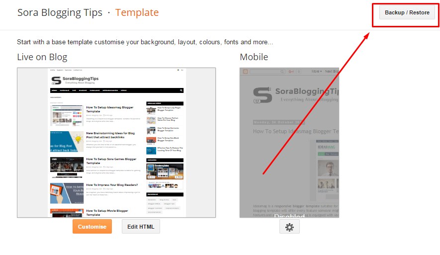 How To Install A Blogger Template Blogger Template | High Quality Free ...