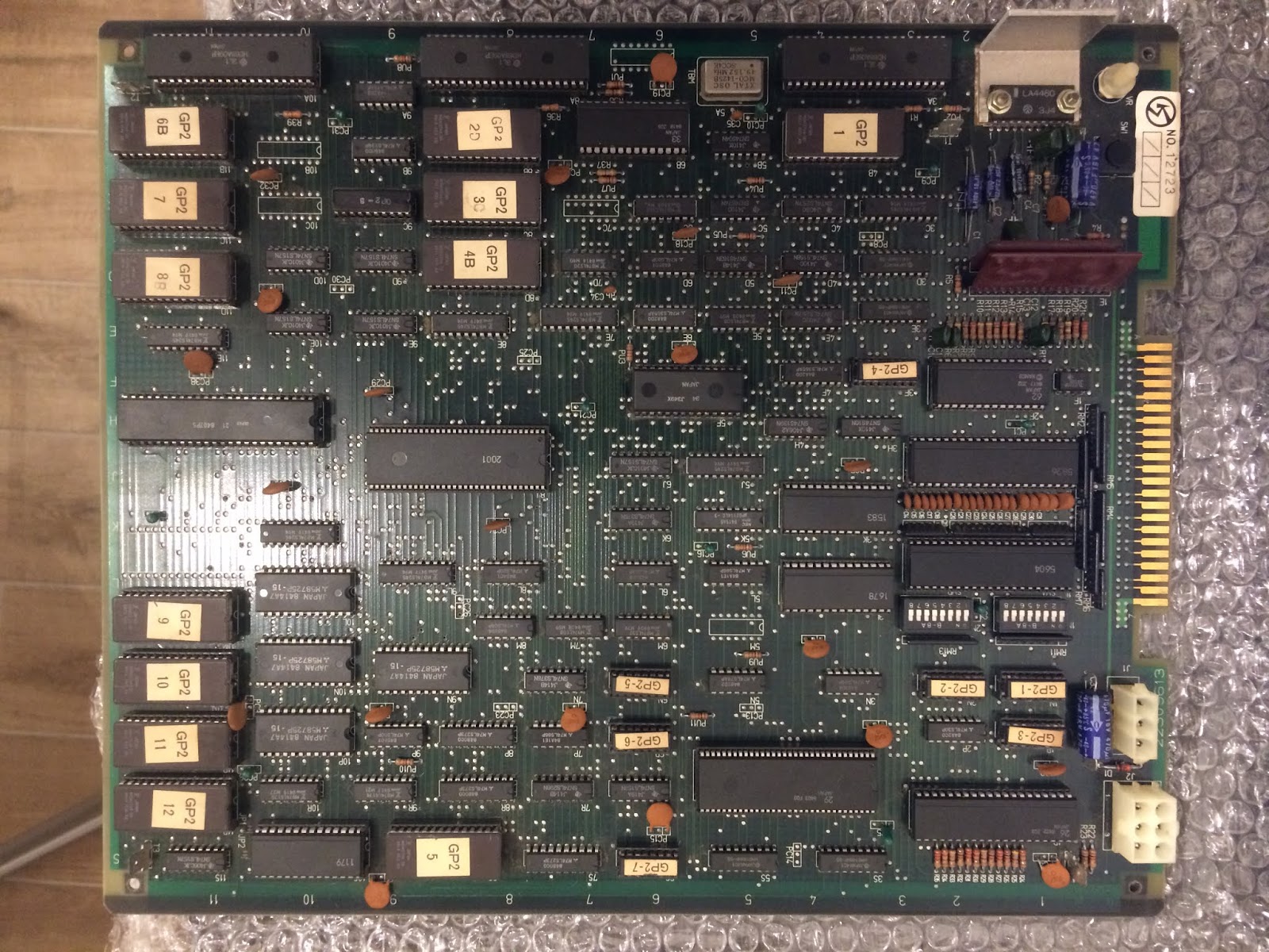 Arcade PCB Fever: Gaplus by Namco