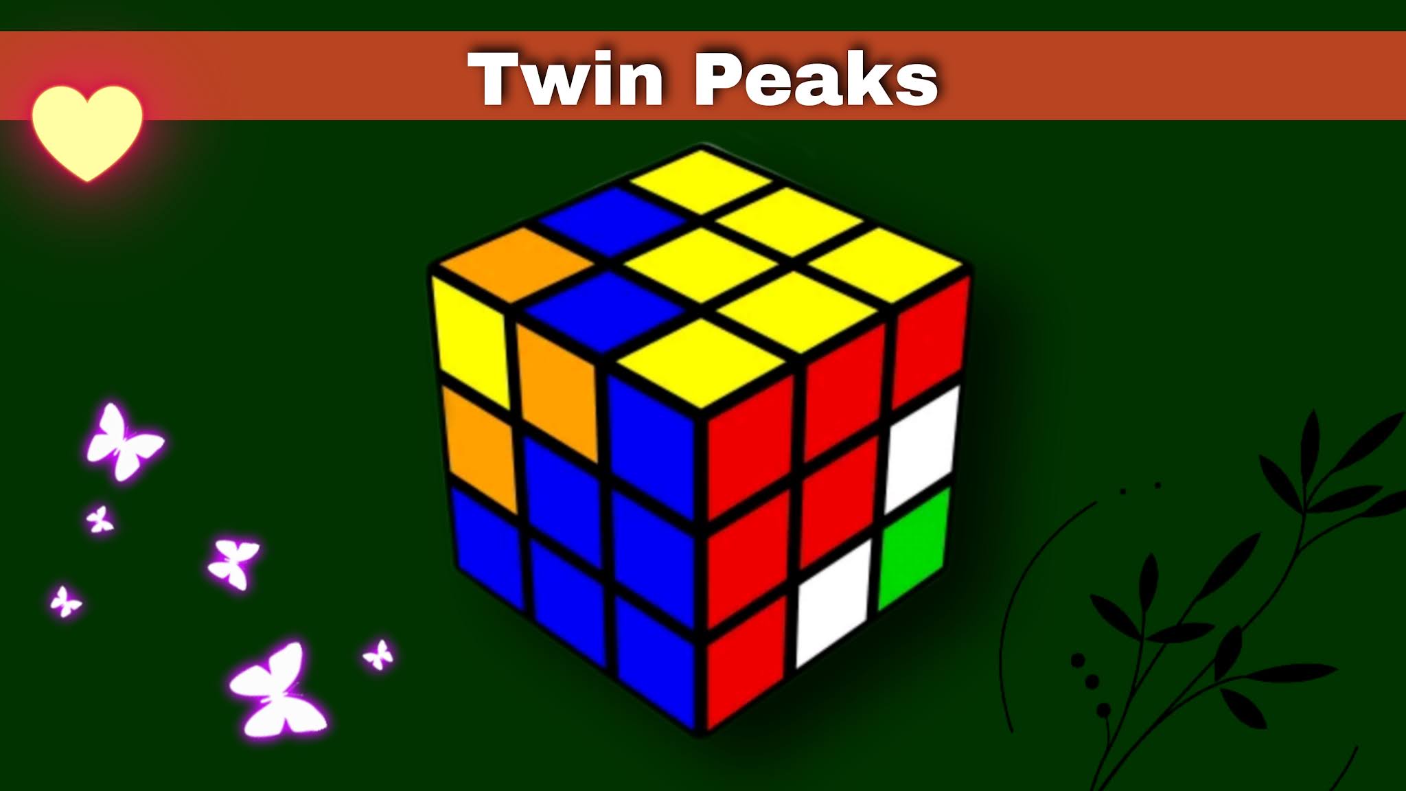 Rubik s Cube Patterns Twin Peaks D 02 How To Solve A Rubik s Cube Rubik s Cube Patterns Twin Peaks D 02 How To Solve A Rubik s Cube