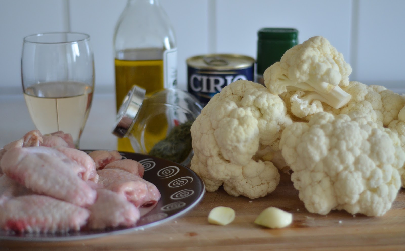 Retete - Giorgia Cooking: Pui cu conopida