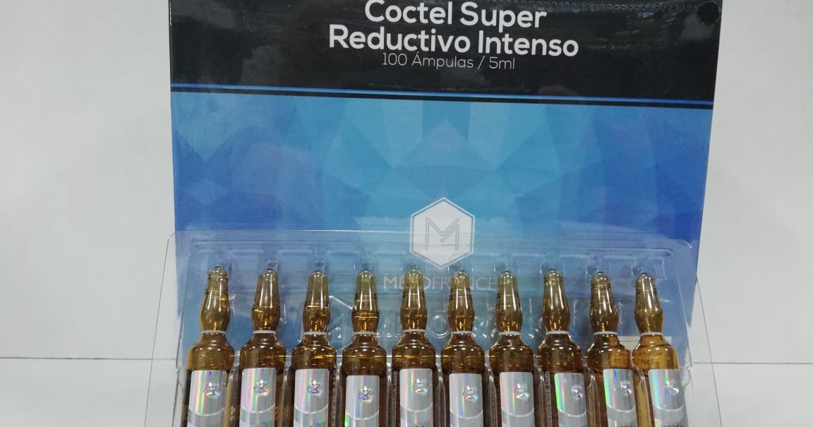 Coctel Super Reductivo 100 ampollas x 5 ml - Precio ( $2500 Pesos ...