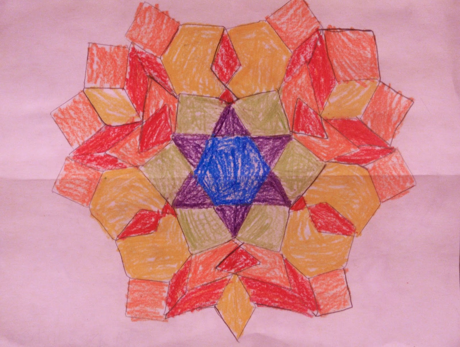 Burr Elementary Art: Kindergarten and 1st Grade Mandalas