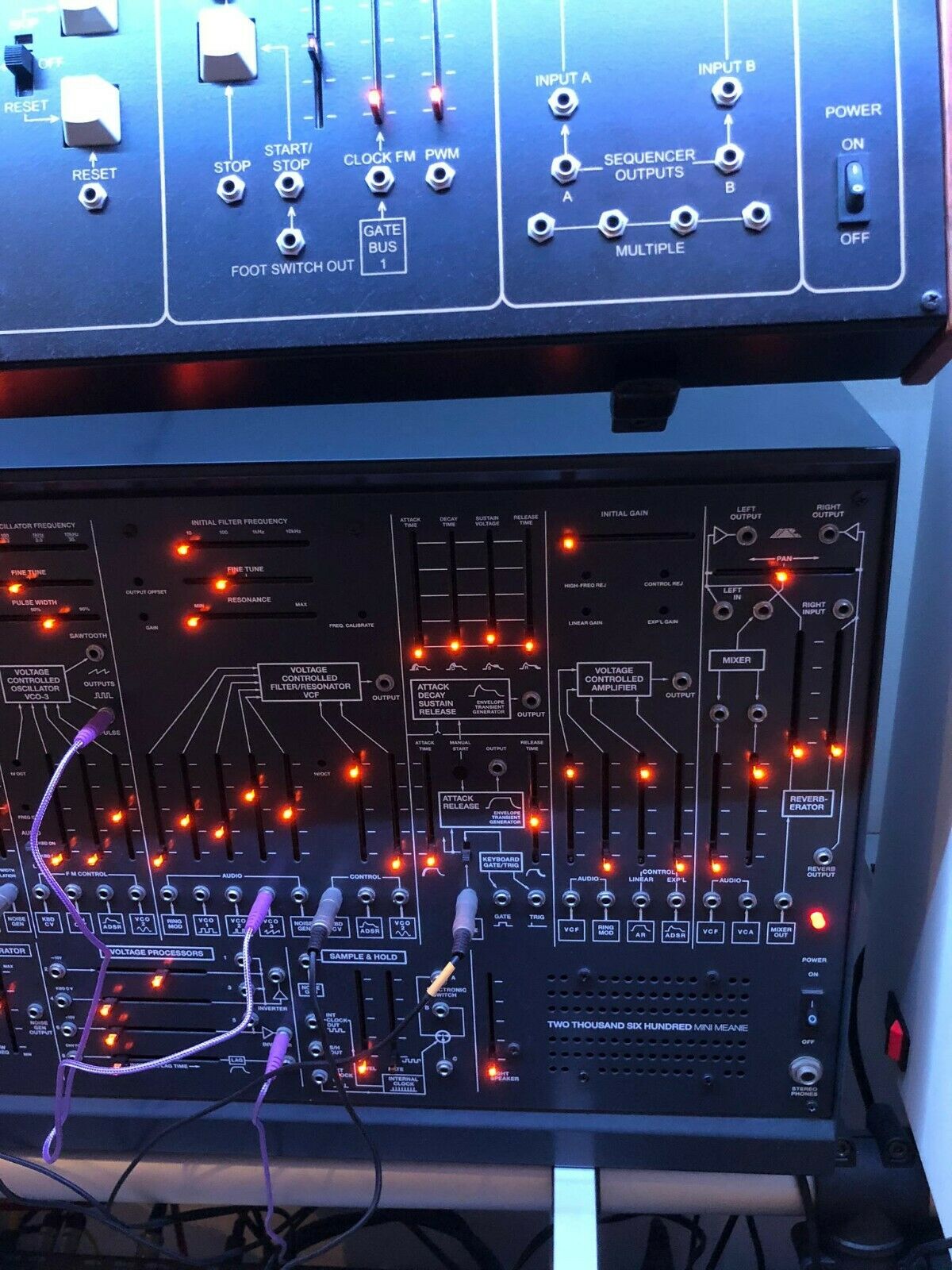 MATRIXSYNTH: TTSH (ARP2600 clone) and ARP sequencer clone 1601