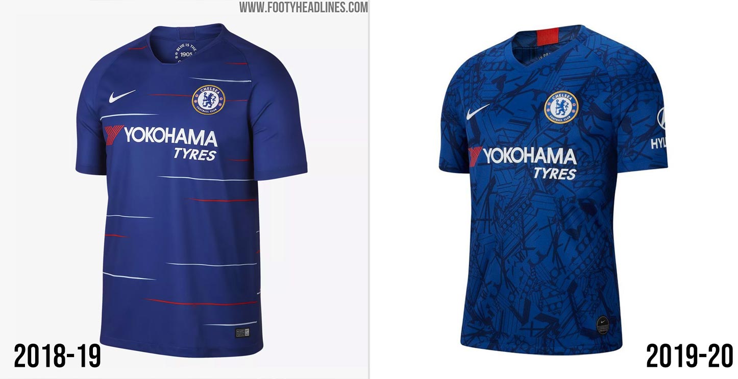 In Detail: Nike Chelsea 19-20 vs 20-21 Home Kits - Footy Headlines