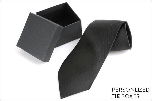 How to make a tie box innovative and useful through printing?