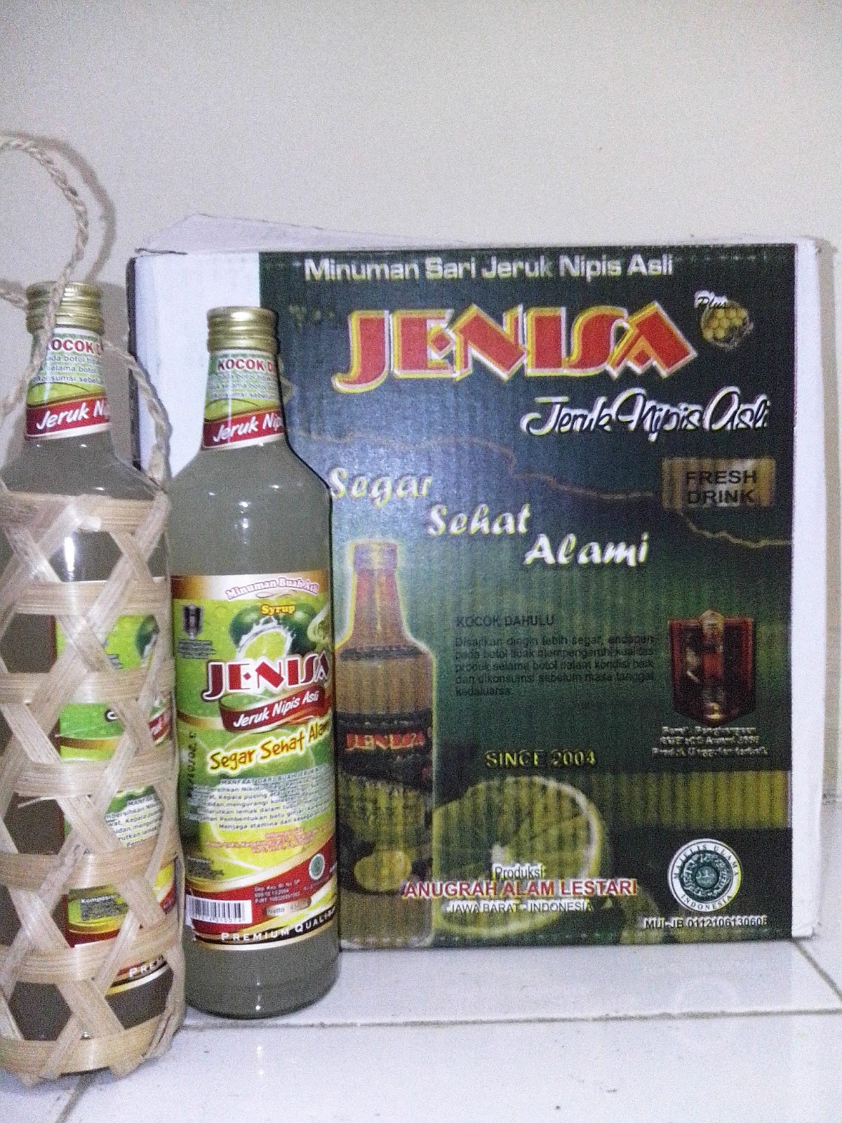 SIRUP JENISA (JERUK NIPIS ASLI) ~ Sirup JENISA