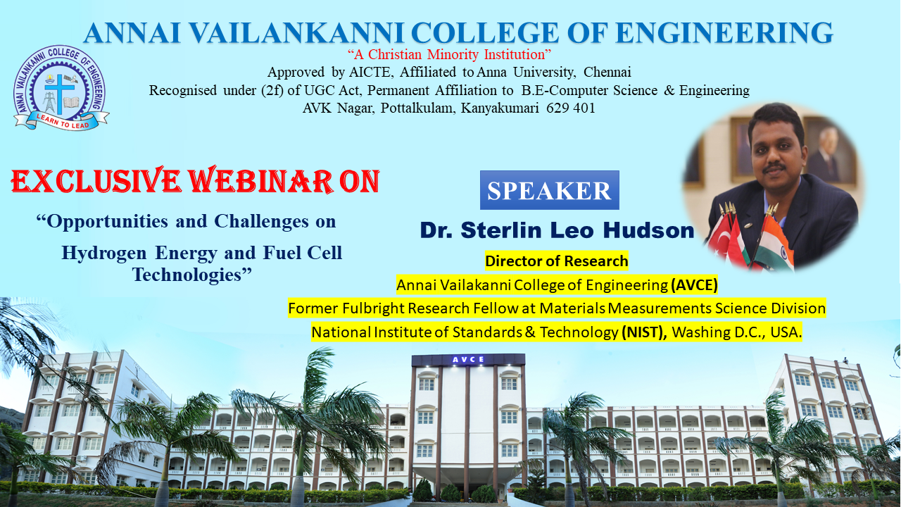 AVCE Events & News: AVCE Webinar - Opportunities and Challenges on ...