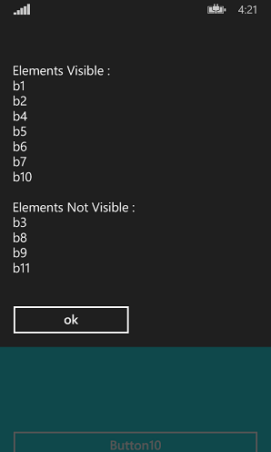 After clicking on "TapHere" button you will get following screen