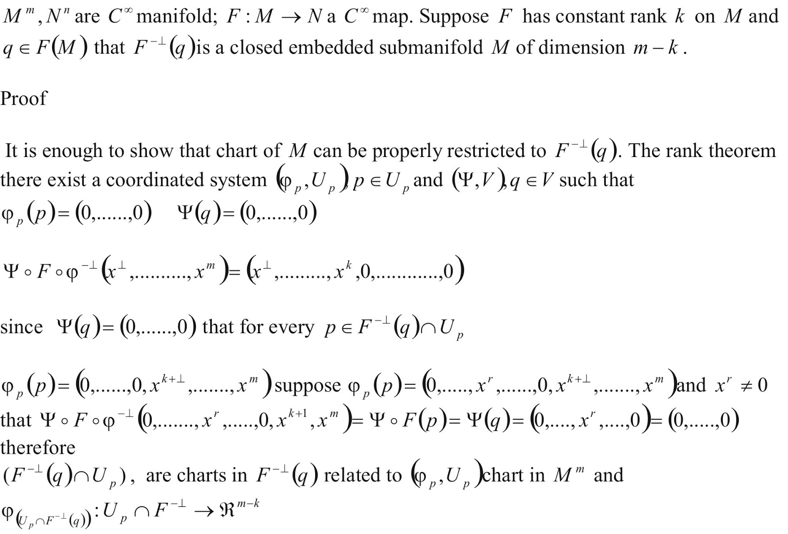 Spheres: Closed Embedded Submanifold