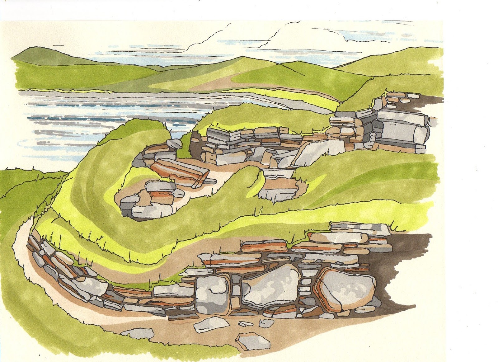 Julia Garner : Tom Garner - Orkney art ......