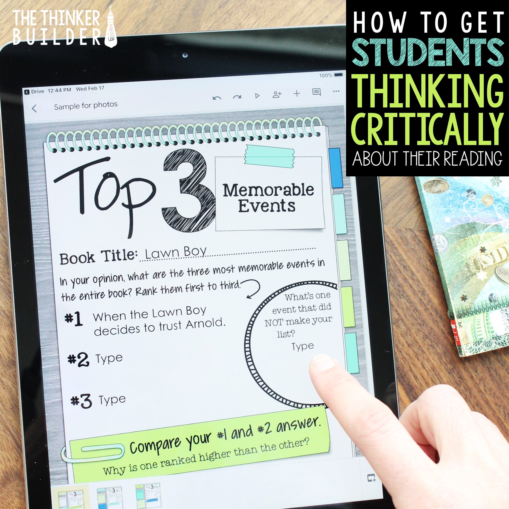 How to Get Students Thinking Critically about their Reading
