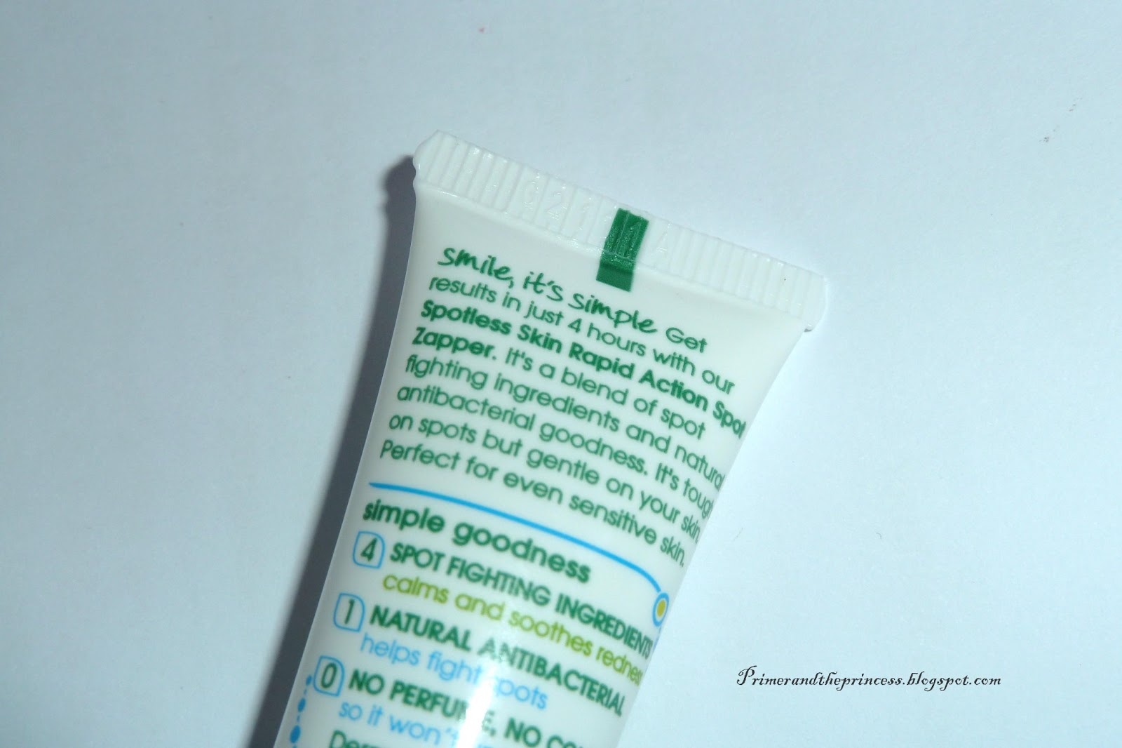 Beauty Reviews And How To's: Simple Spotless Skin Rapid Action Spot ...