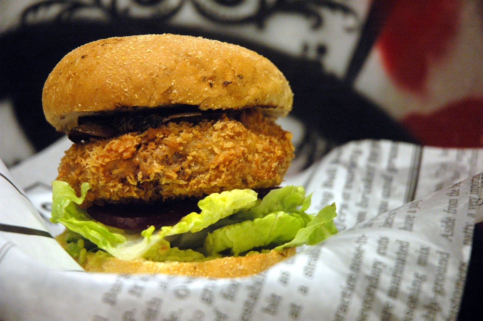 DUDE FOR FOOD: Raging Bull Burgers: Seriously Badass Burgers Fresh From ...