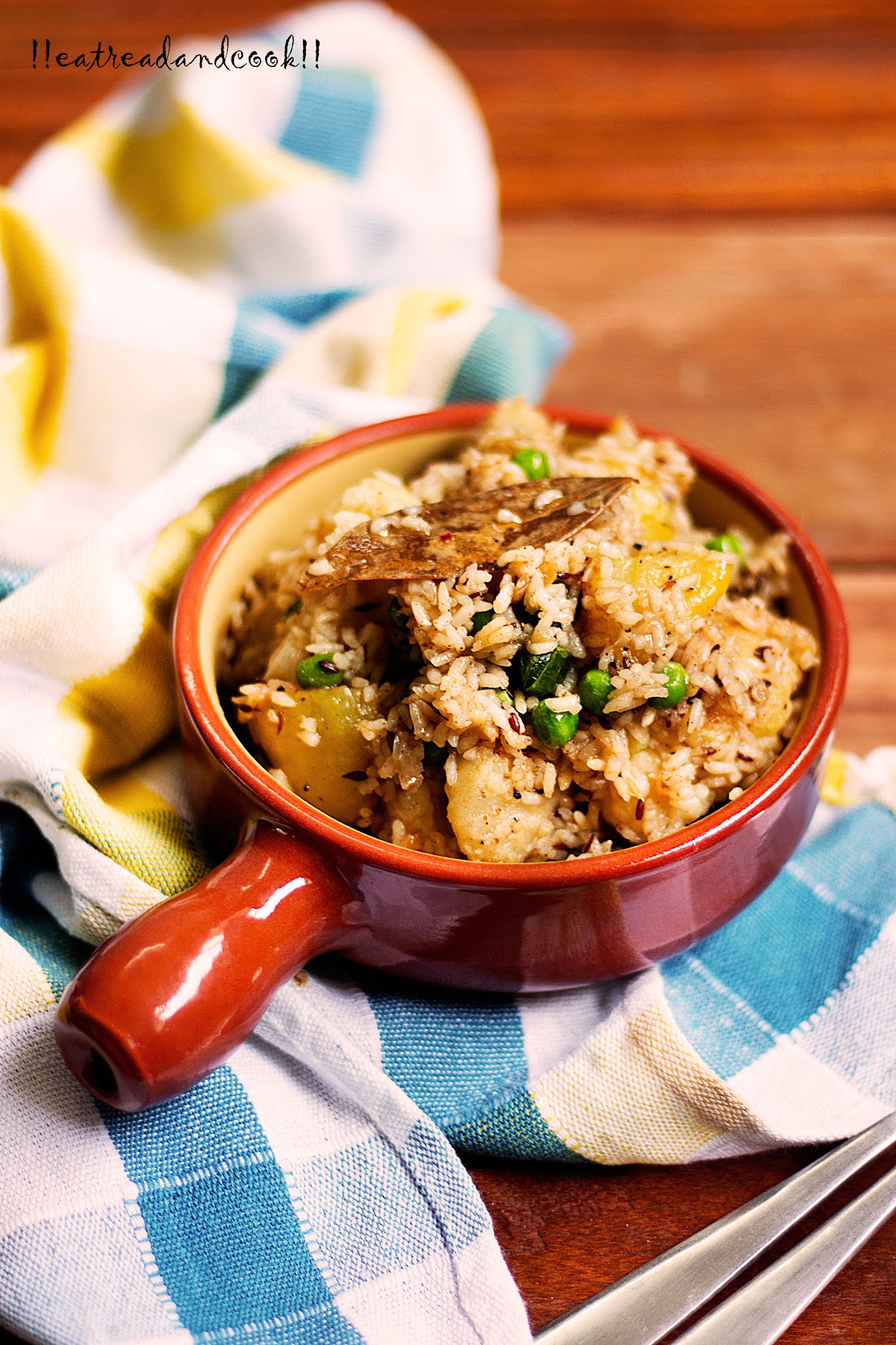 Chaal Fulkopi / Cauliflower and Rice Mish-Mash