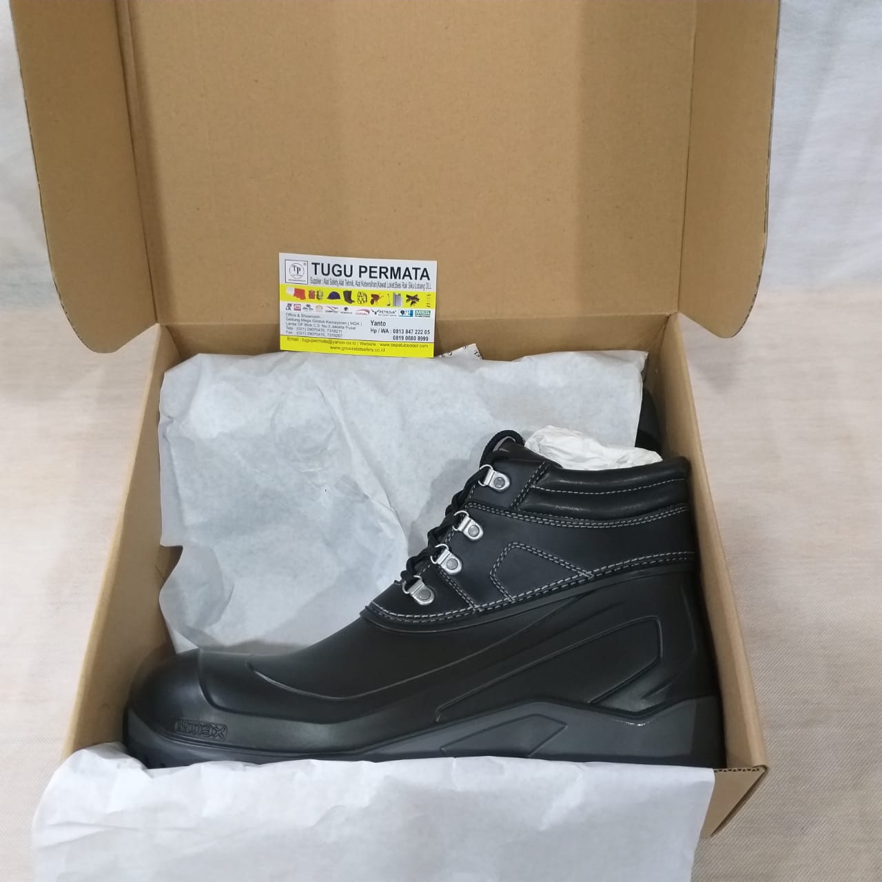 grosiralatsafety: SEPATU SAFETY BOOTS AP MAX ORIGINAL