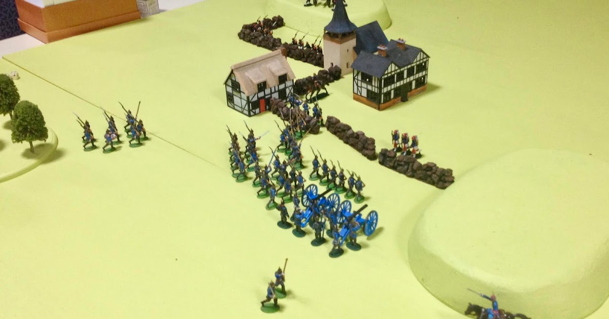 Grid based wargaming - but not always: A bit of 19th Century gaming