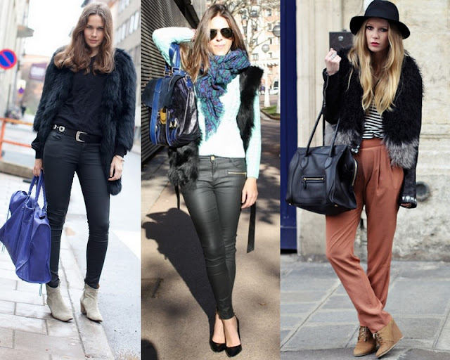 STREET STYLE: FURRY COATS - Así es la Moda