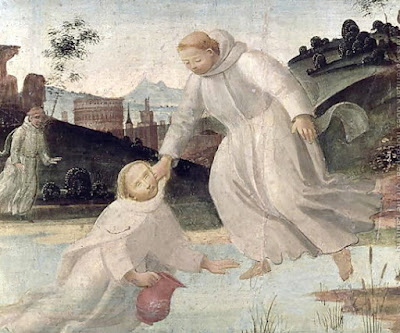 Gloria Romanorum: Saint Maurus Walks on Water ~ As told by Pope Saint ...