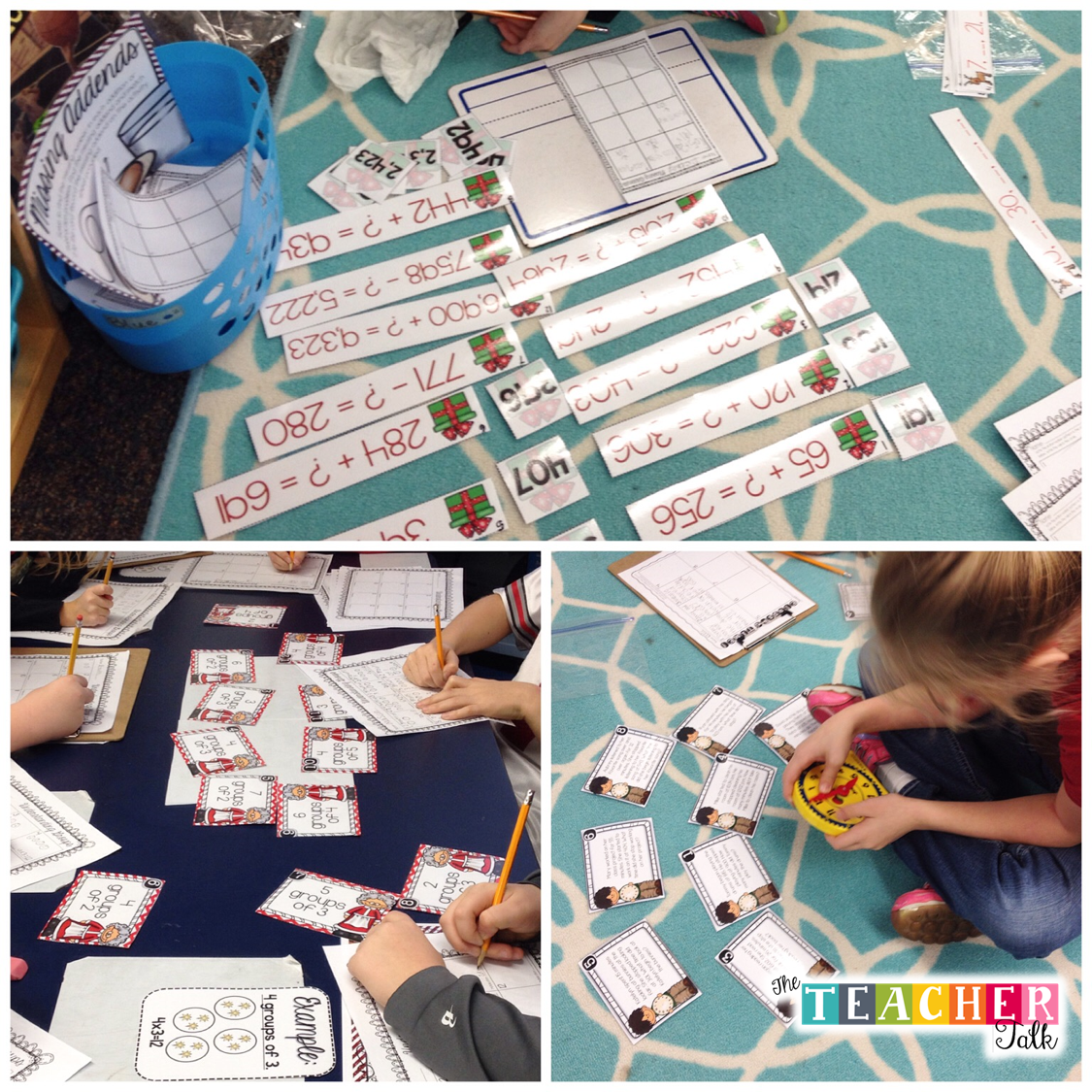 Bundled Third Grade Math Stations! - The Teacher Talk