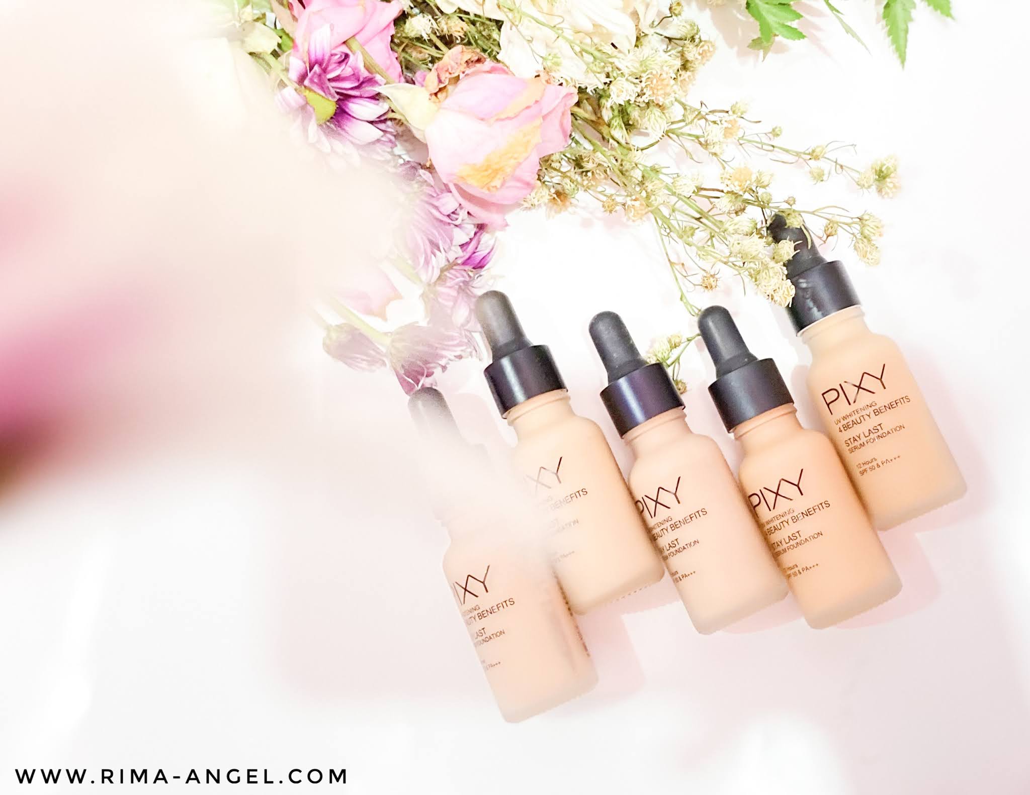 Review Pixy Stay Last Serum Foundation - All Shade