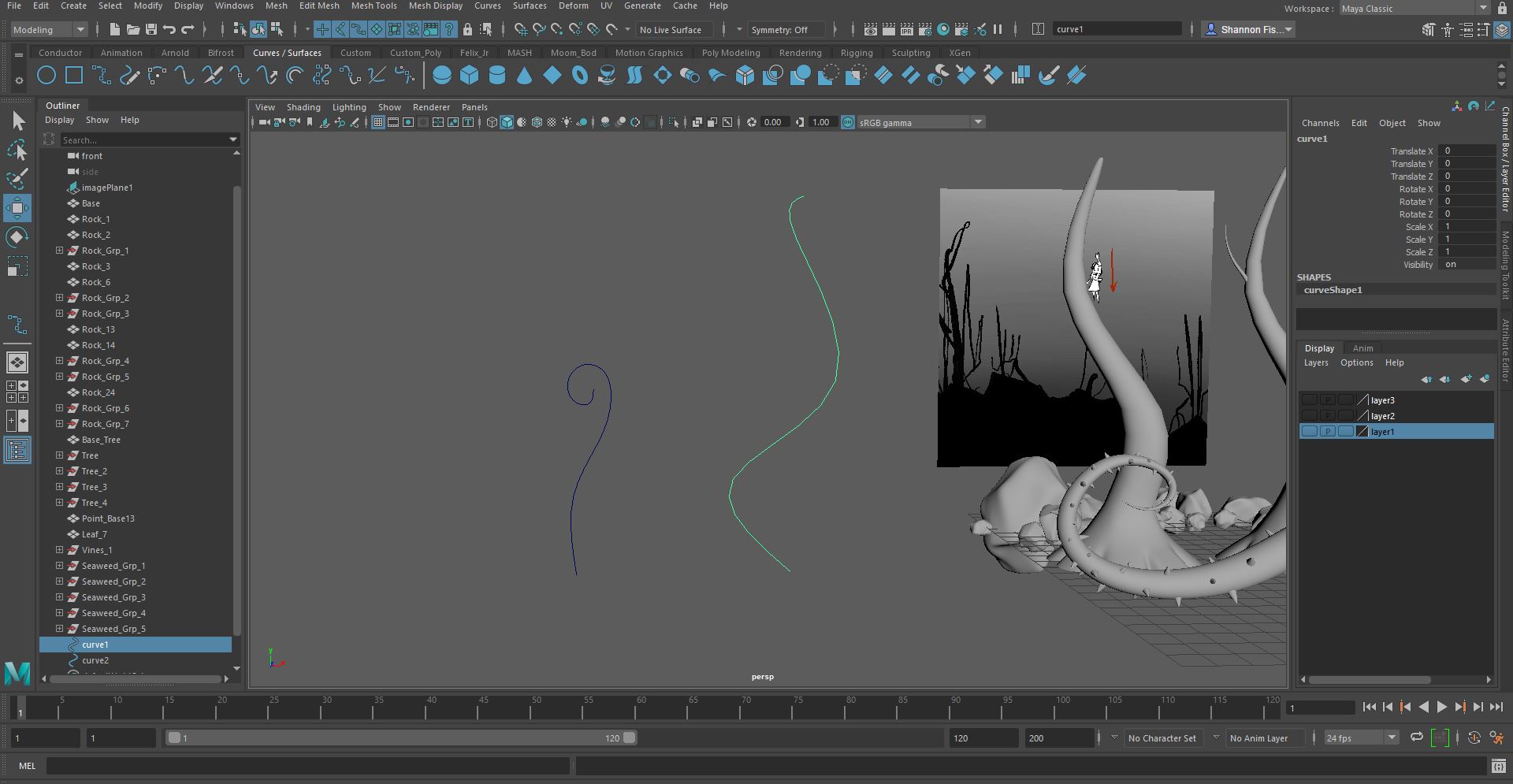 Modelling In Maya- Environment Modelling- Part 1
