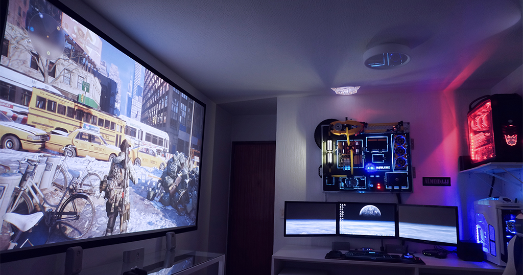 Gaming rom: Futuristisk