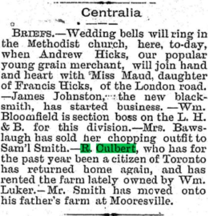 Culbert Family History: Midnight Madness: Culbert Shoots Kelly in the Head