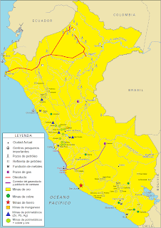 Social Site Colegio Maristas: Mapa de la Minería en el Perú