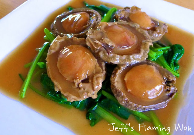 Jeff's Flaming Wok: Slow Cooked Abalone - Recipe