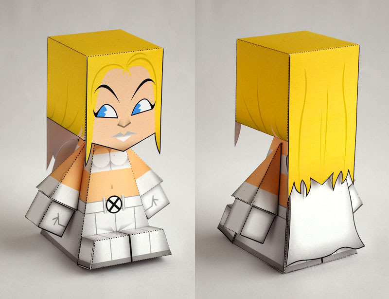 Fashion and Action: X-Men Assemble! Make an Ultra Cute Papercraft X-men ...