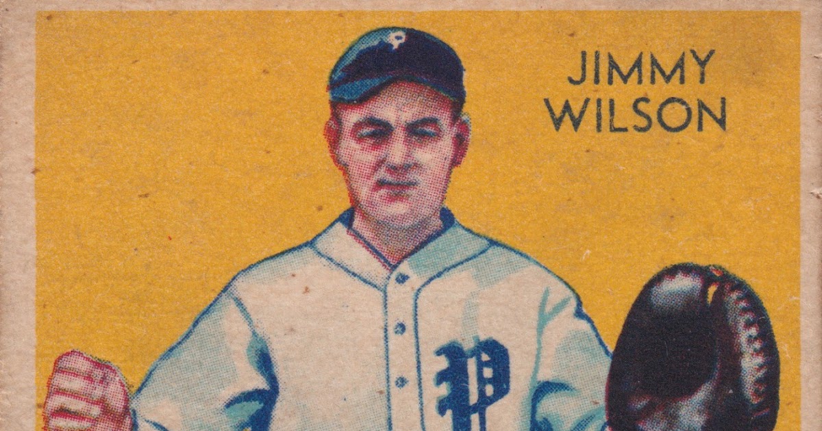1934-1936 Diamond Stars: #22 Jimmy Wilson MG - Philadelphia Phillies