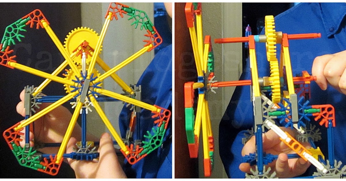 Cambridgeshire Academy™️: K'nex Simple Machines Gears - Crank Fan