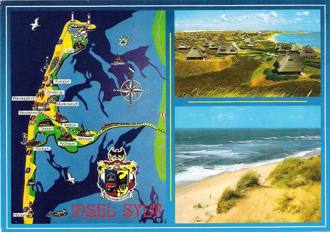 Map Cards - Hunting: 0105 Germany - Island Sylt