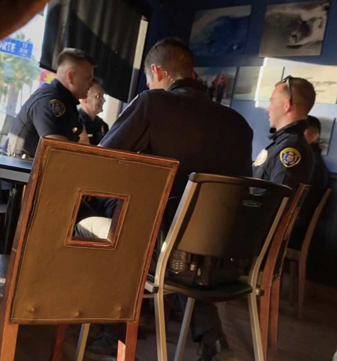 SanDiegoVille: San Diego Police Officers Spotted Dining Maskless Inside ...