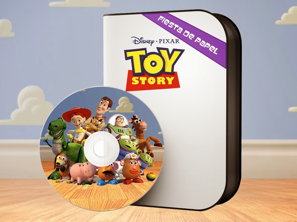 KI-097 Kit Imprimible Editable Toy Story | Fiesta de papel