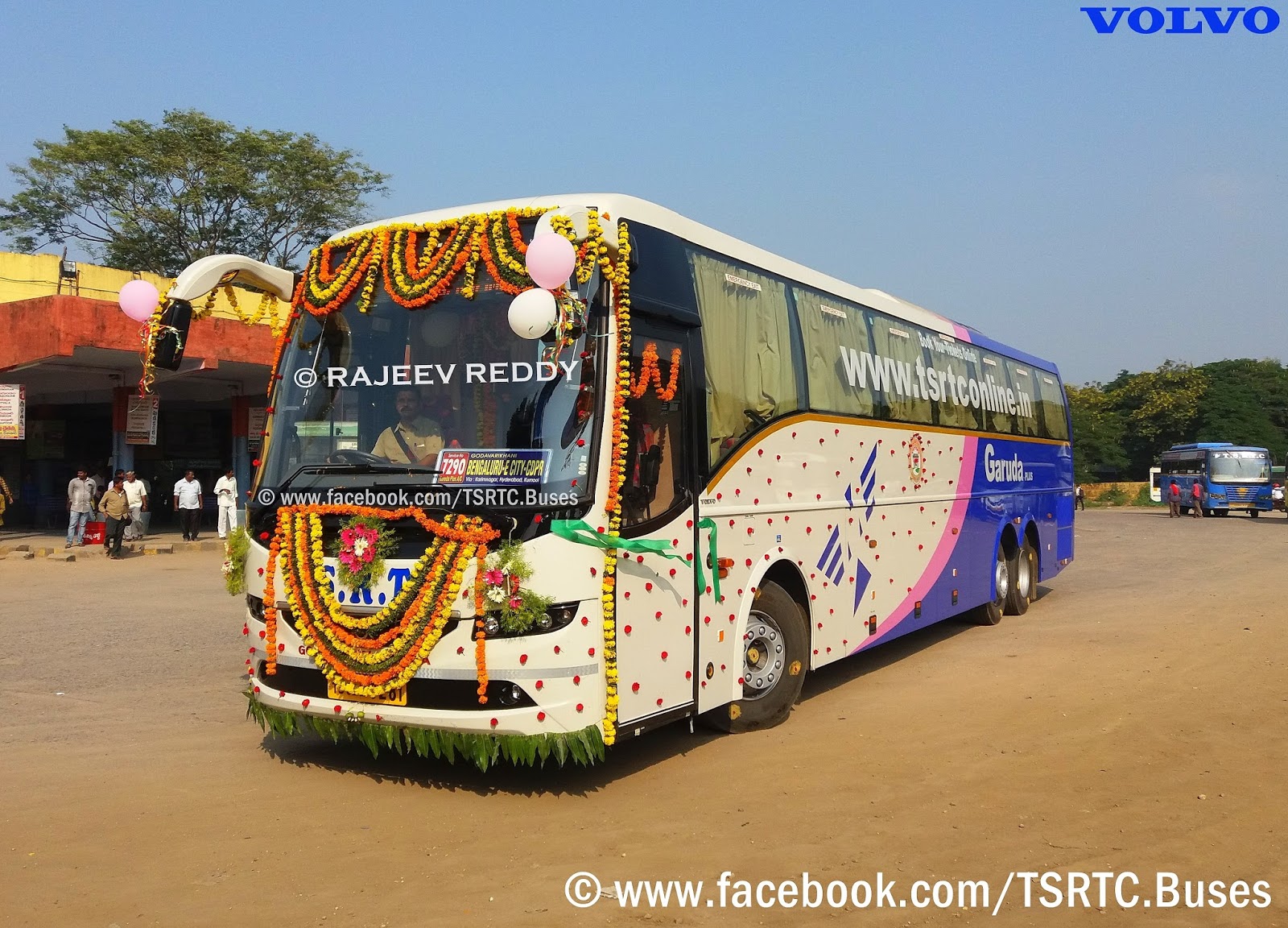 TSRTC GARUDA PLUS Buses VOLVO B9R I-Shift and Scania 13.7m