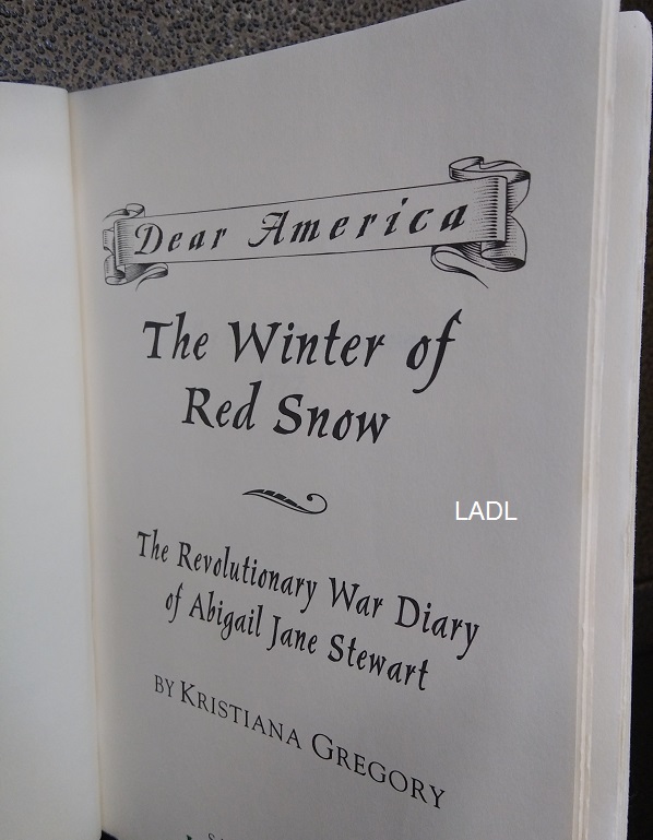 Living A Doll's Life : *FEATURE* Review - Dear America: The Winter of ...