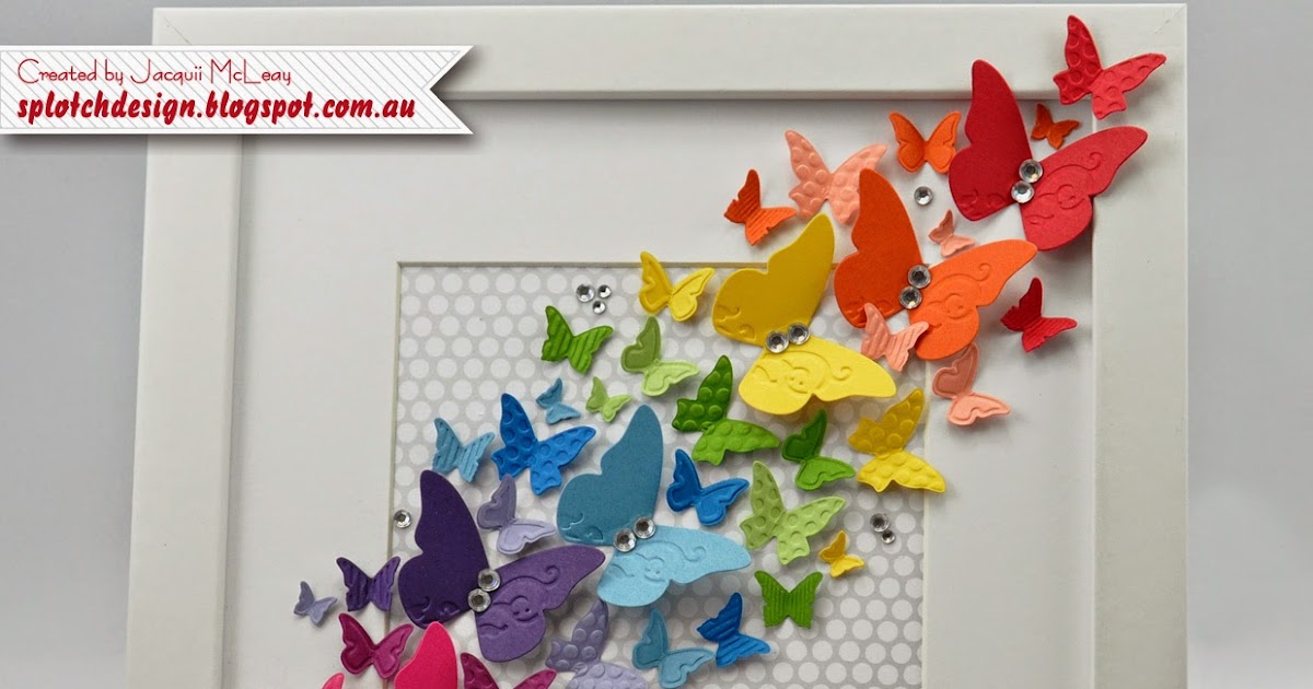 Splotch Design - Adding ink to paper!: Butterflies Galore!