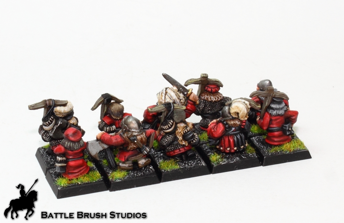 Battle Brush Studios: Showcase: Dwarfs Quarrelers