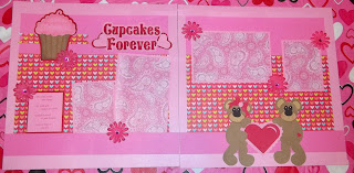 the paper princess: Valentine's Day Scrapbook Layouts