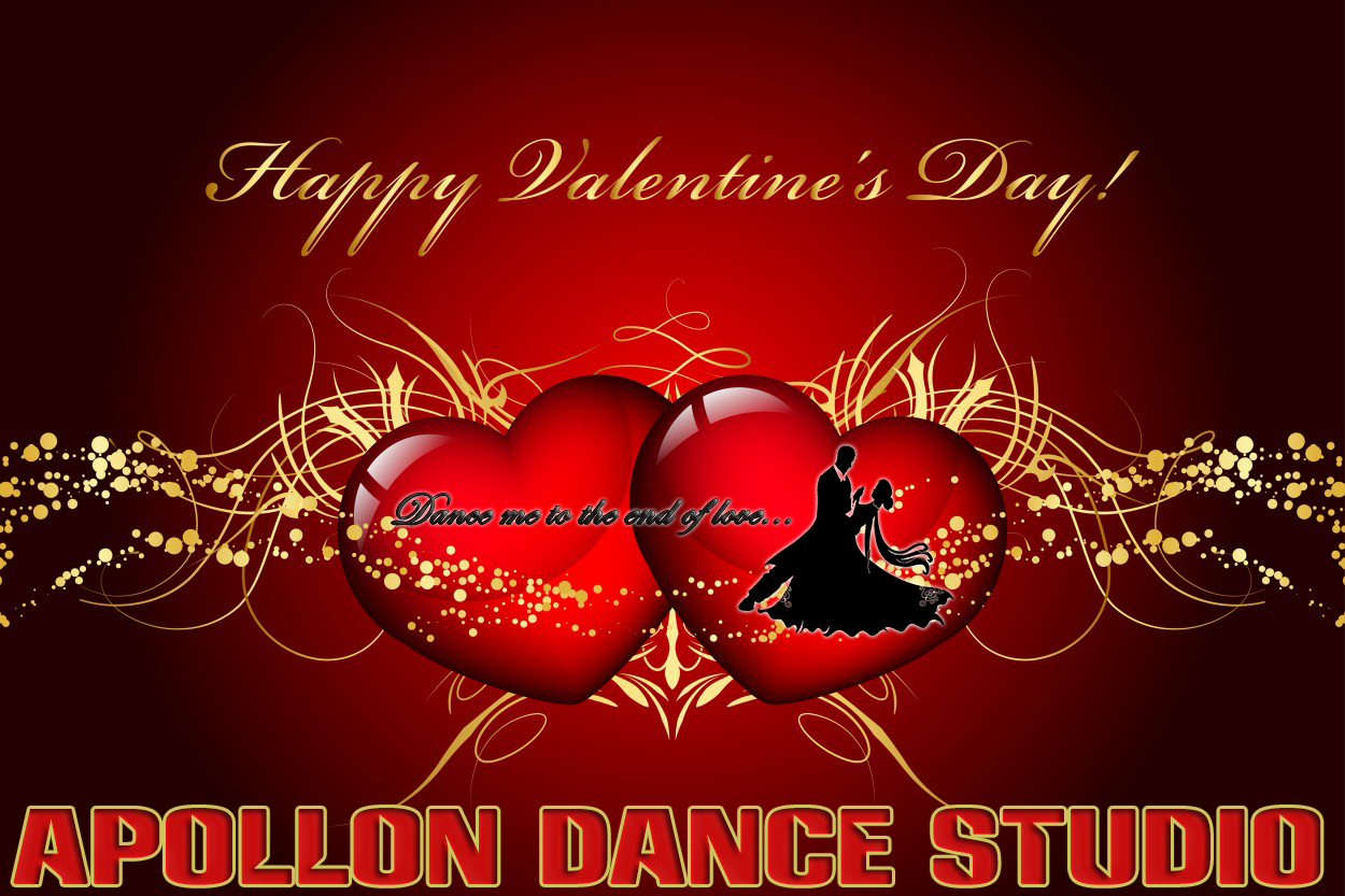 Apollon dance studio: 14 Φεβρουαρίου - Ημέρα Των Ερωτευμένων!