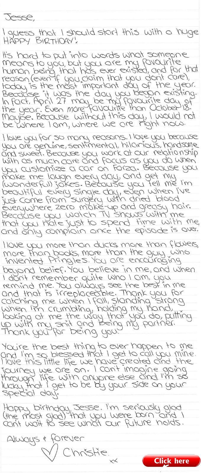 Birthday Letter To Boyfriend Birthday Letter birthday-letter-to-boyfriend-birthday-letter