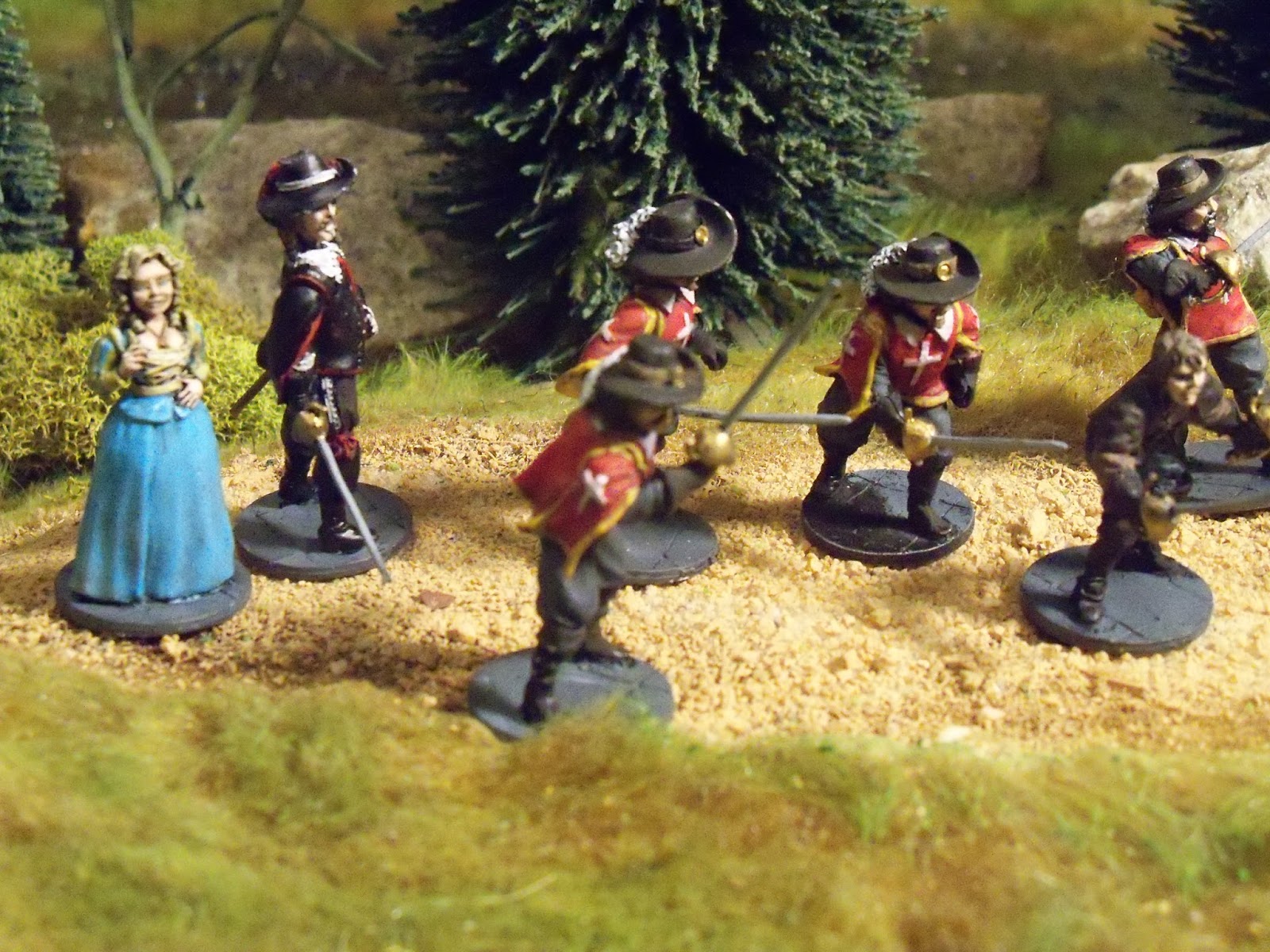 Miniature Wargaming with Spudnick: All For One And One For All: 40mm ...