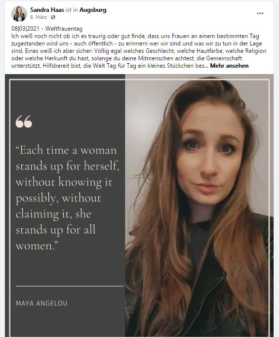 Aufsteigerin Sandra Haas: Die Zukunft fest im Blick